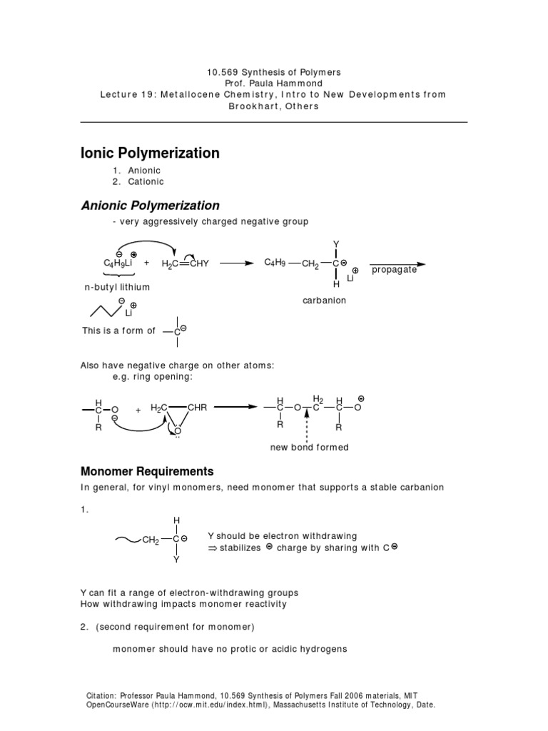 Metallocene Chemistry21 | PDF | Polymerization | Organic Chemistry