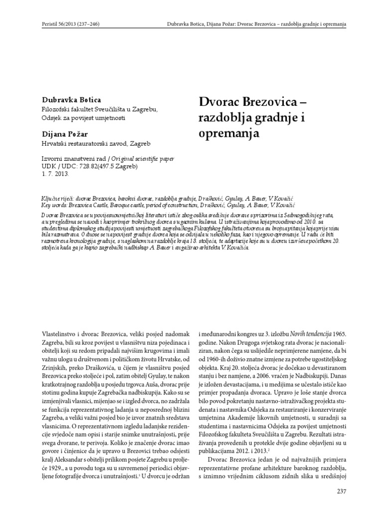 Peristil 56 021 Botica Pozar PDF | PDF