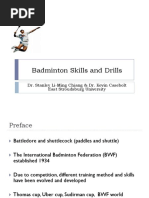 Backhand Overhead Clear Lesson Plan | PDF | Leisure | Racquet Sports