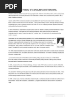 Overview of Computer Science History | PDF | Computer Science | Science