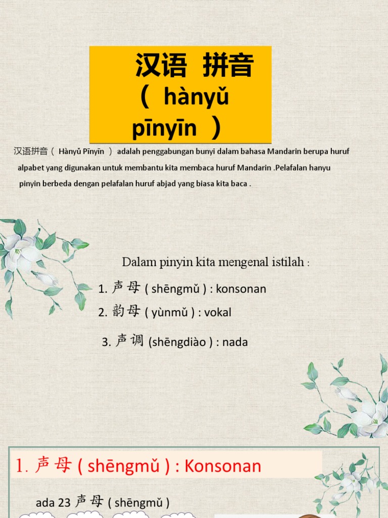 Hanyu Pinyin | PDF