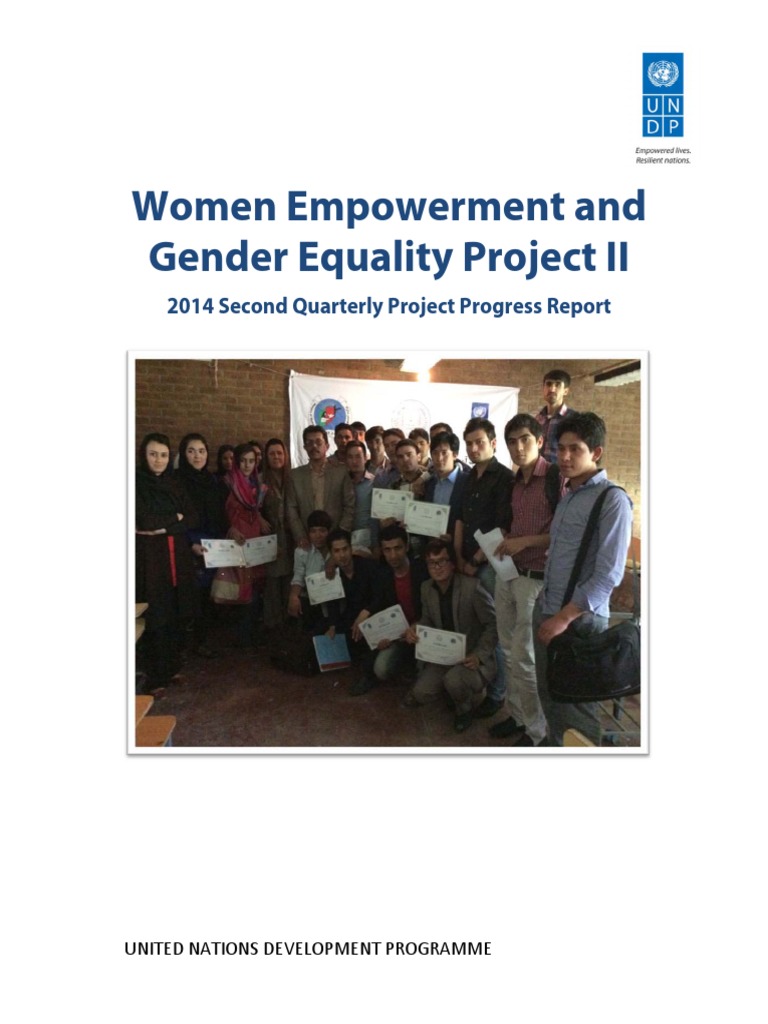 UNDP Women Impowerment and Gender Equality Project Report 2014 PDF ...