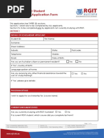IUM Undergraduate Application Form | PDF