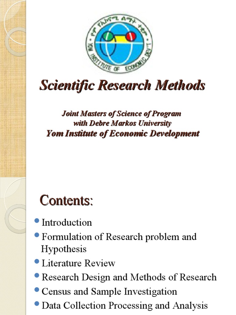Part 1 - Basic Research Method | PDF | Scientific Method | Basic Research