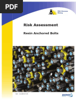 Risk Assessments For Formwork | PDF | Workplace | Safety