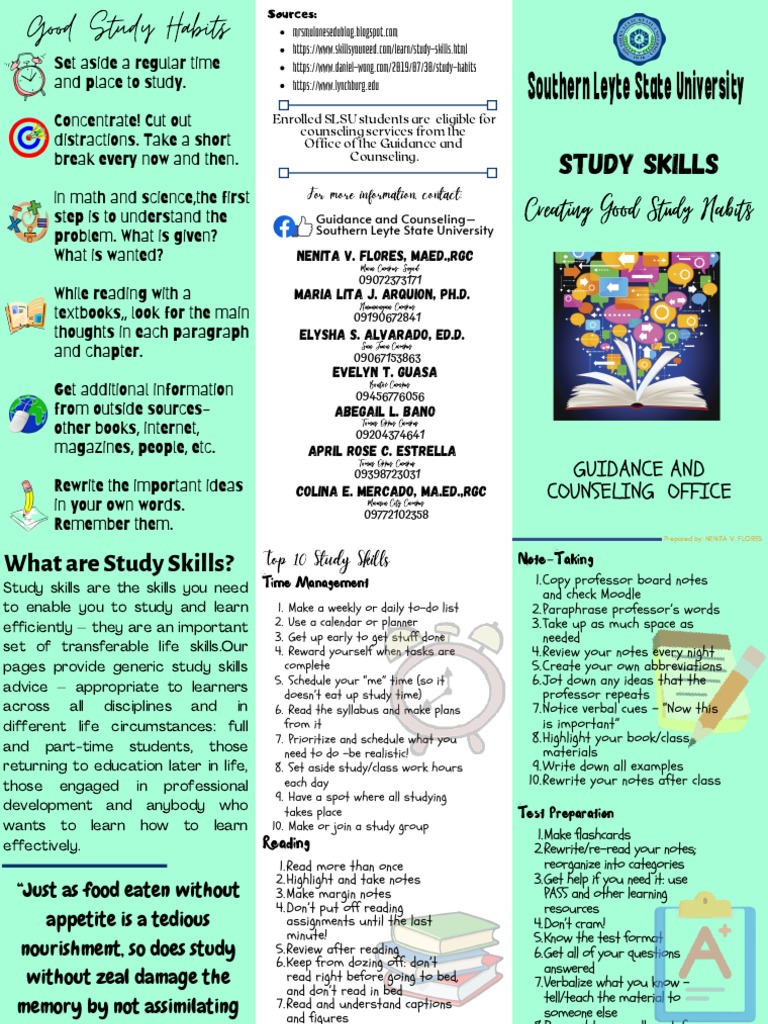 Study Skills PDF | PDF | Study Skills | Pedagogy