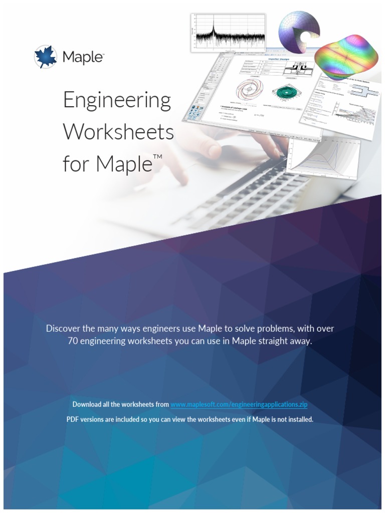 Engineering Worksheets For Maple PDF | PDF | Electrical Network ...