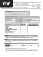 Construction Variation Order Procedure | PDF | Employment ...