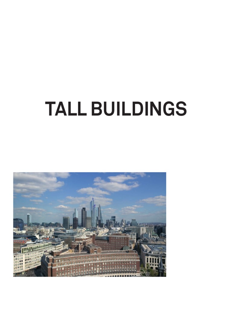 UK tall building policy ensures quality design | PDF | Elevator | London