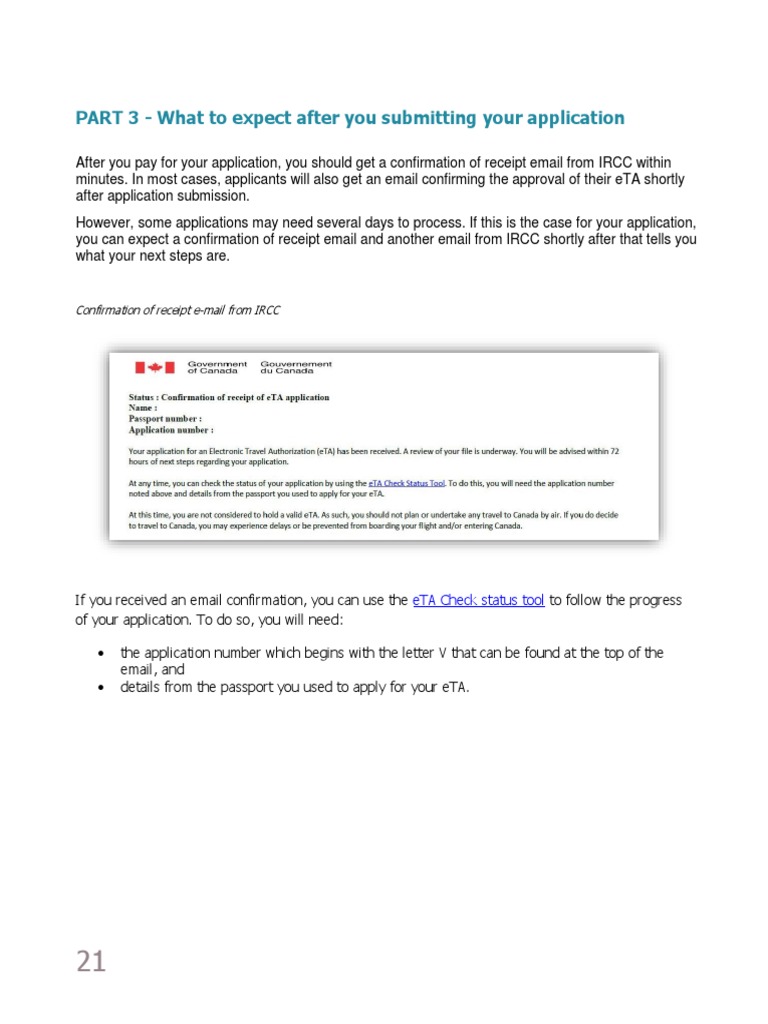 PART 3 - What To Expect After You Submitting Your Application | PDF