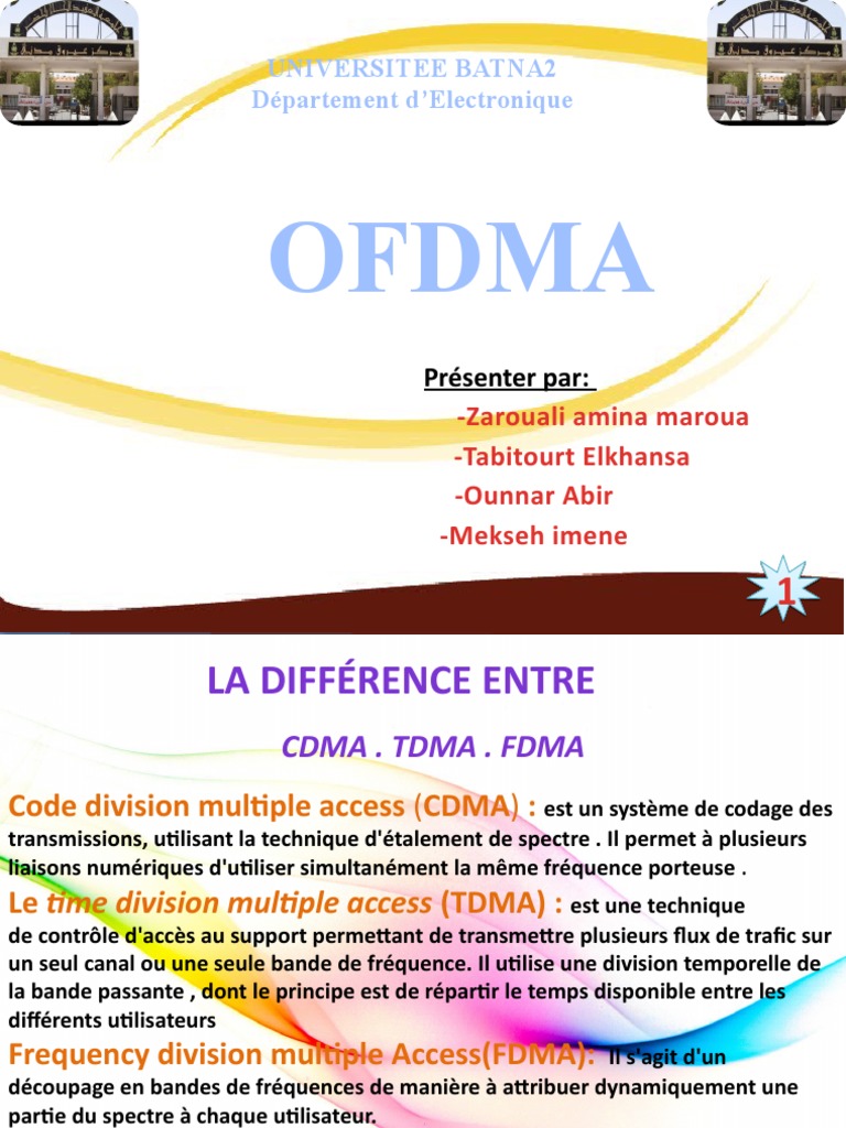 OFDMA | PDF