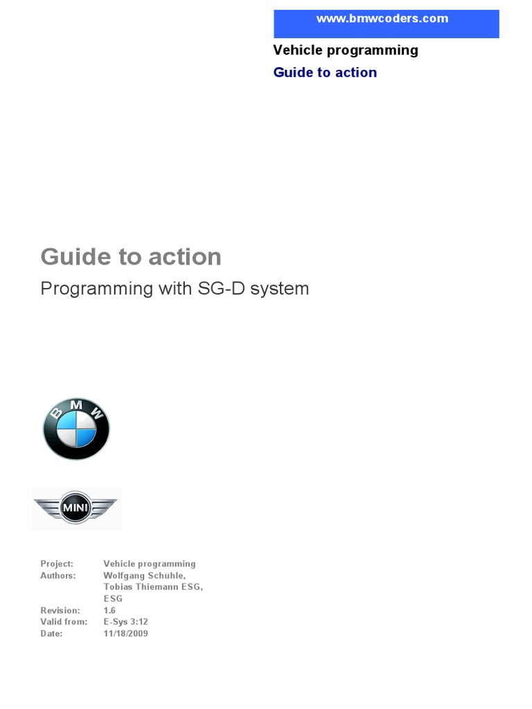 E Sys Guide To Action Programming With Sg D System Pdf Computer Program Programming