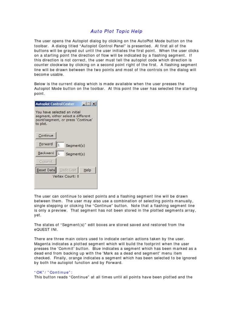Auto Plot | Download Free PDF | Button (Computing) | Menu (Computing)