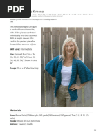 Bog Jacket | PDF | Crochet | Textiles