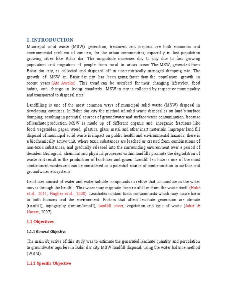 Solid Waste Assignment | PDF | Municipal Solid Waste | Waste Management