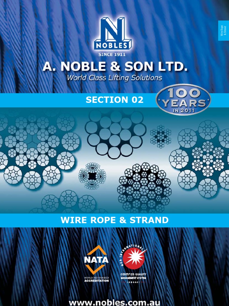 02 Wire Rope Strand | PDF | Rope | Wire