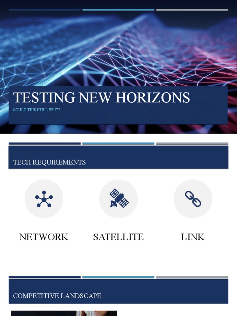 Testing New Horizons | PDF