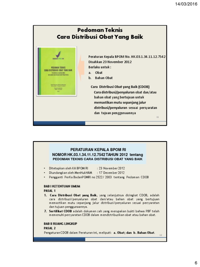 14.pedoman Teknis CDOB | PDF