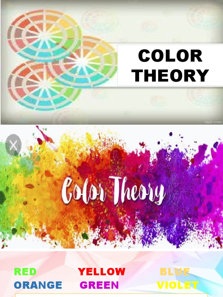 Color Theory | PDF | Color | Electromagnetic Spectrum
