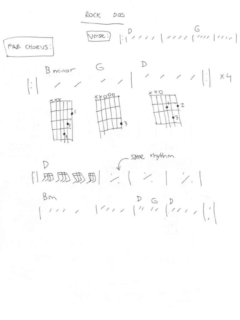 Rock Dog Chords | PDF