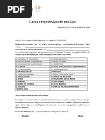 Carta Responsiva de Resguardo Vehicular | PDF | Vehículos de ruedas | Coche