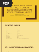 Penanganan Gangren Radix Gigi | PDF