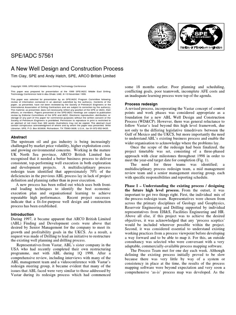 Clay, T., & Hatch, A. (1999) - A New Well Design and Construction ...