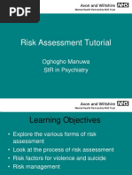 V-RISK-10 | PDF | Mental Disorder | Personality Disorder