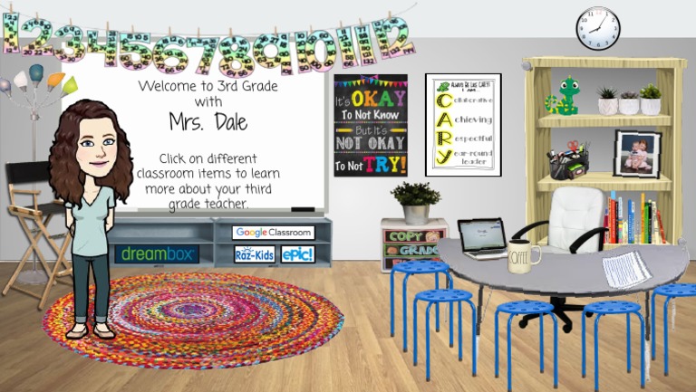 Bitmoji Classroom 1 | PDF