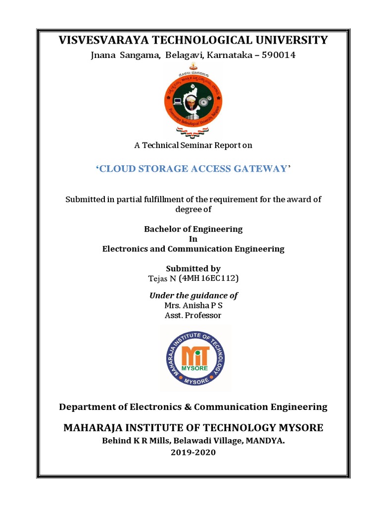 Technical Seminar Report | PDF | Representational State Transfer | Application Programming Interface