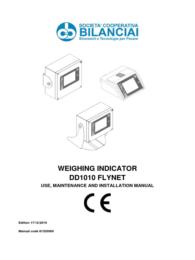 Flynet DD1010 Weighing Indicator Manual | PDF | Personal Protective ...