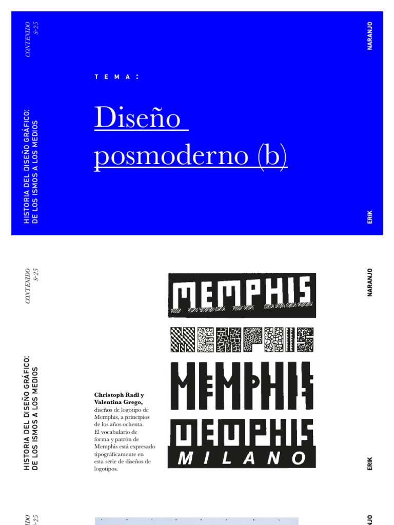 S-25 - Diseño Posmoderno - B PDF | PDF | Diseño gráfico | Vanguardia