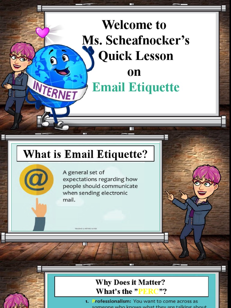 Student Email Etiquette | PDF