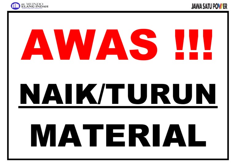 Awas Material | PDF