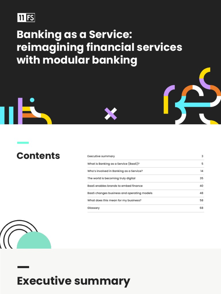 Banking As A Service - Reimagining Financial Services With Modular ...