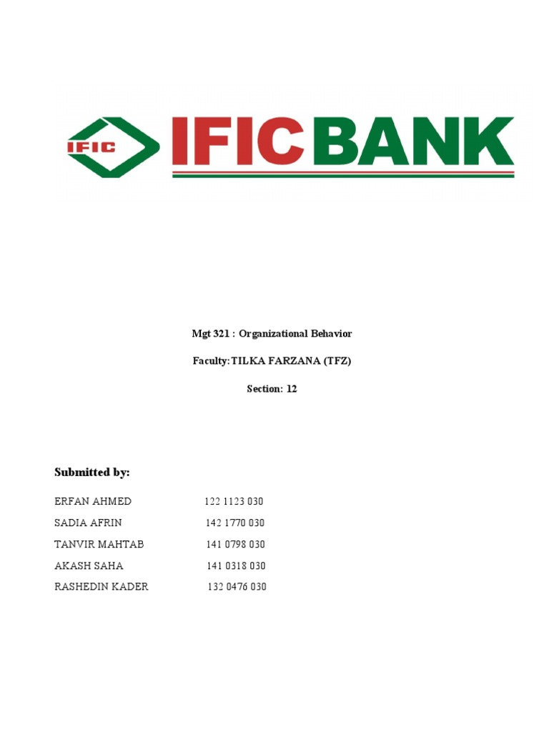 Ific Final Report | PDF | Banks | Power (Social And Political)