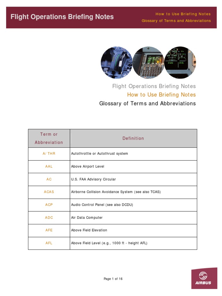 TCAS Advisory in Flight Operations | PDF | Air Traffic Control ...
