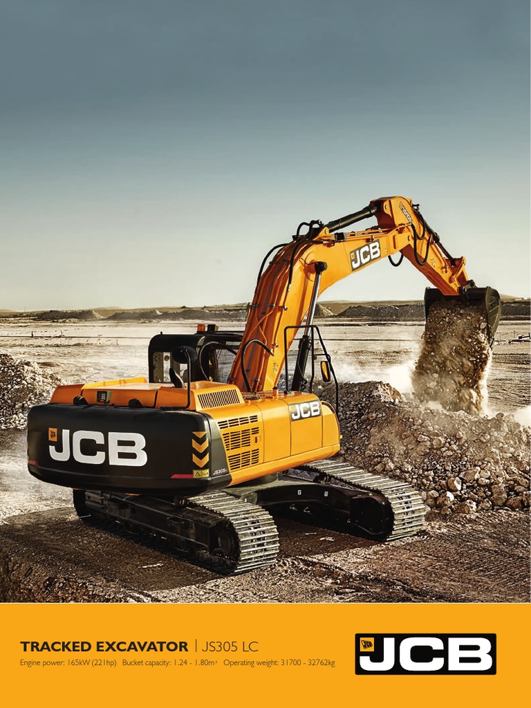PT-Airindo-Sakti JCB Excavator-JS305 Brochure MV | PDF | Pump ...