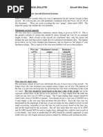Aircraft Wire Size Selection Guide | PDF | Fuse (Electrical) | Electricity