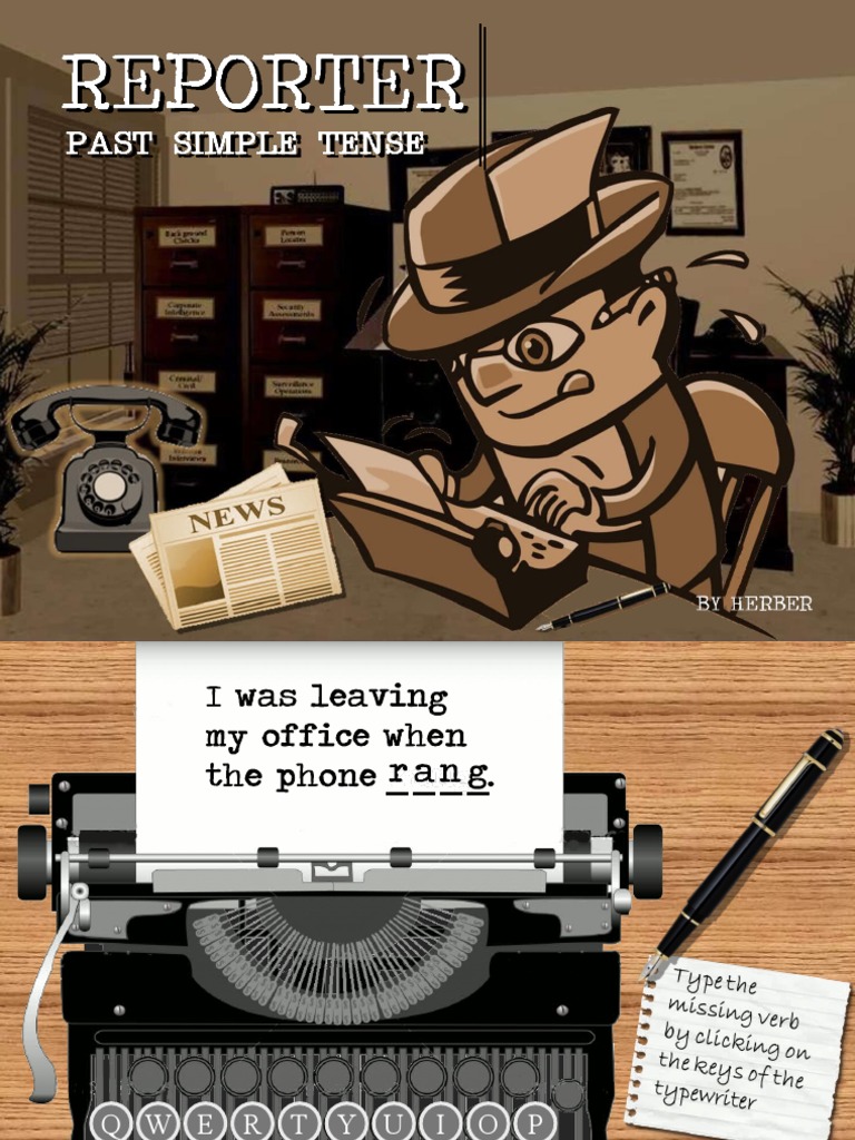 Reporter PPT Fun Activities Games Games Reading Comprehension e 47435 | PDF