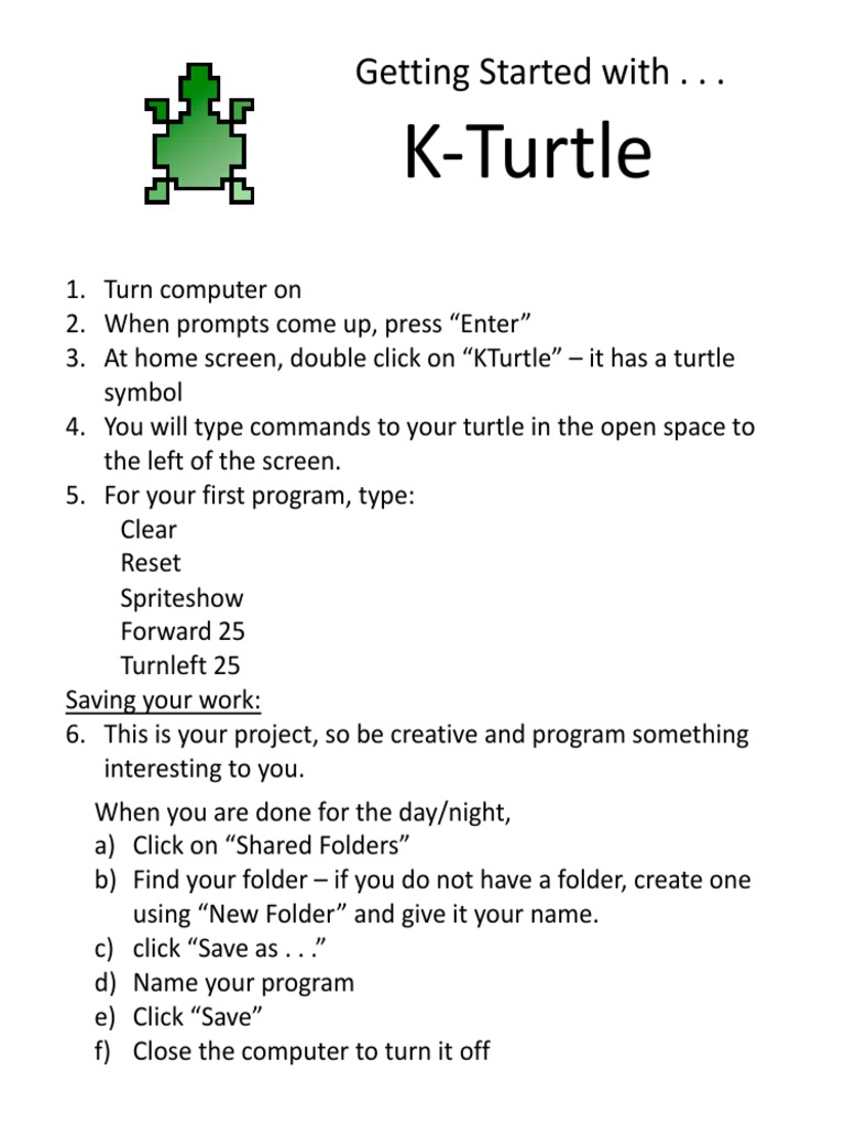 Kturtleposter | PDF