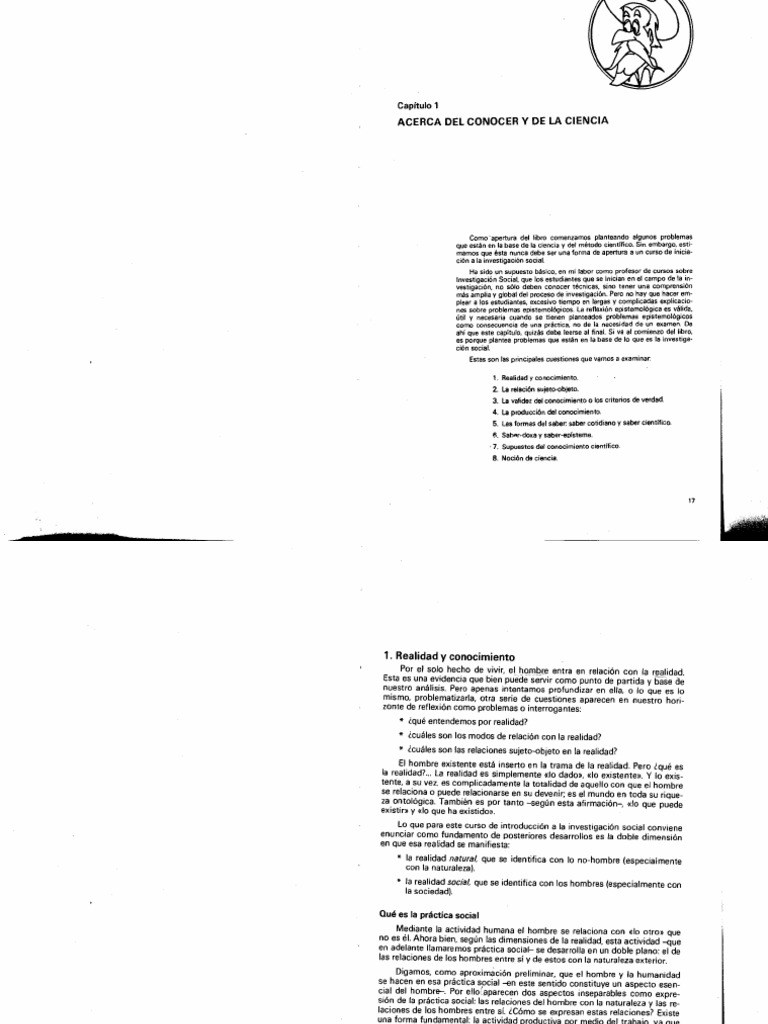 Cap 1 Conocer-Y-Ciencia-Ezequiel-Ander-Egg PDF | PDF