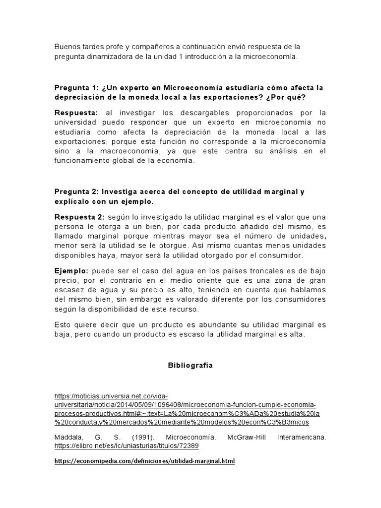 Respuesta Pregunta Dinamizadora Unidad 1 | PDF Respuesta Pregunta Dinamizadora Unidad 1 | PDF