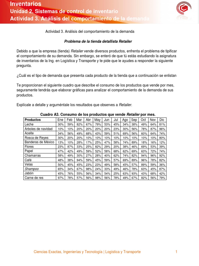 Análisis de Demanda en Retailer | PDF | Business