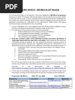 Thapar Cut Off - Third Online Counselling On The Basis of JEE - 2024 ...