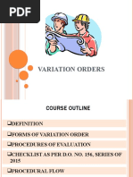 Construction Variation Order Procedure | PDF | Employment ...
