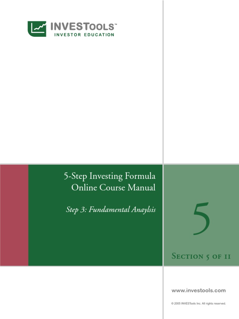 Step 3 - Fundamental Analysis | PDF | Volatility (Finance) | Stocks