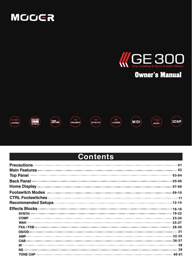 Ge300 PDF | PDF | Synthesizer | Amplifier