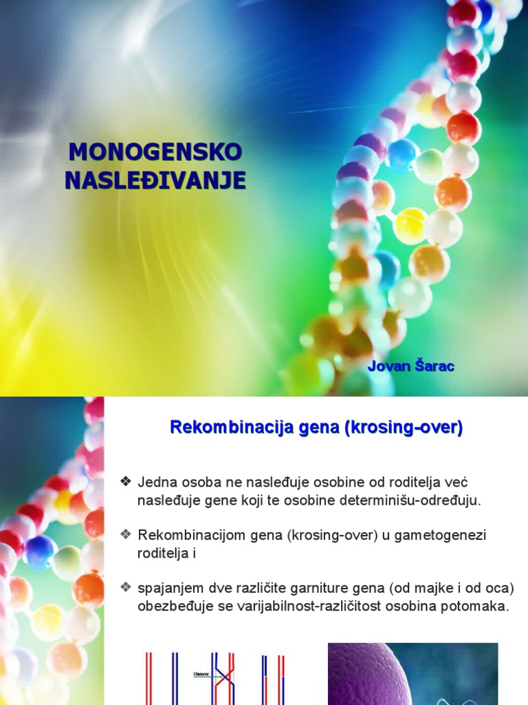 Monogensko Nasleđivanje | PDF
