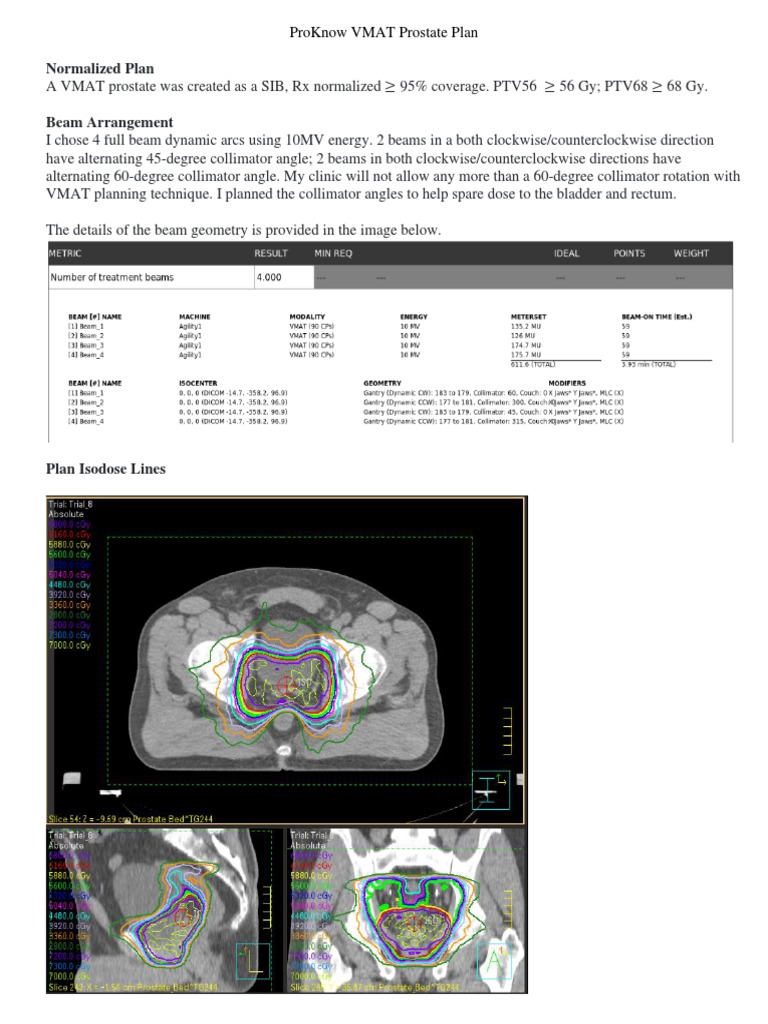 Proknowprostateplan 2 | PDF | Radiation Therapy | Mathematical Optimization